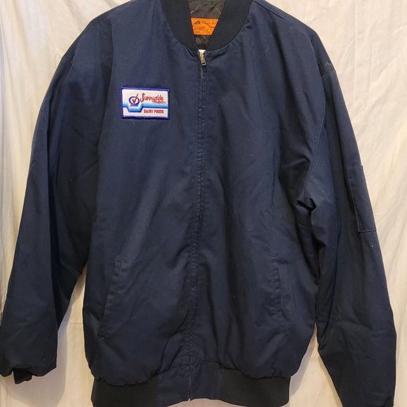 Red Kap | Jackets & Coats | Red Kap Work Coat Navy Blue Soft Cuffs ...